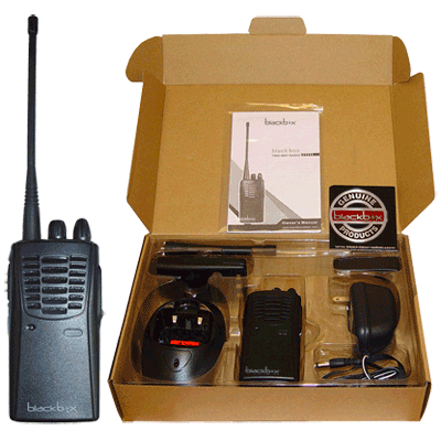 Blackbox Professional 16 channel UHF Two-Way Radio | COMMTAC - Tactical ...